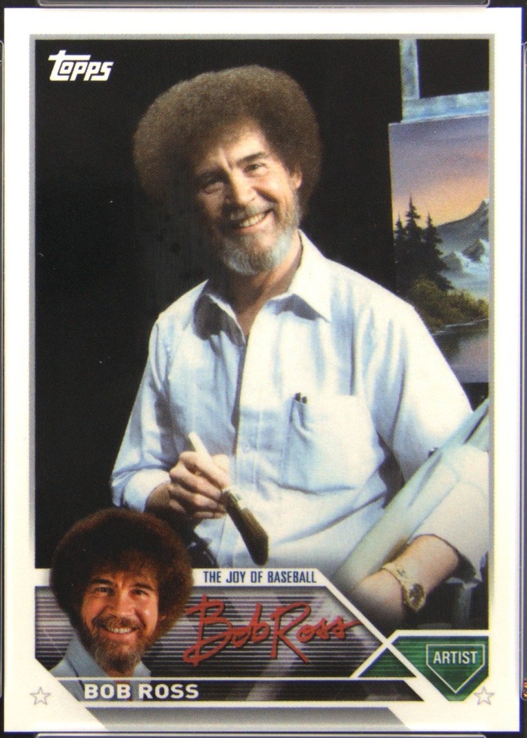 2023 Topps X Bob Ross The Joy of Baseball - Flagship Super Short Print ...