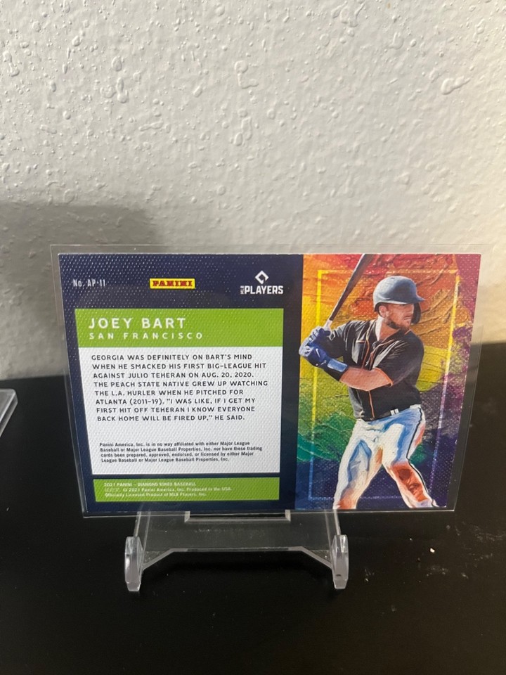2021 Panini Diamond Kings - Artist's Palette Joey Bart #AP-11 (RC ...