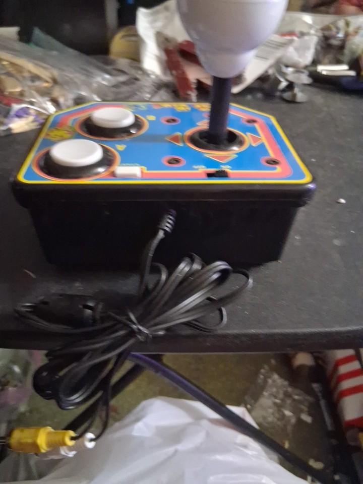 Bandai Namco Ms. Pac-man Plug N Play TV Game 1993 Tested. | eBay