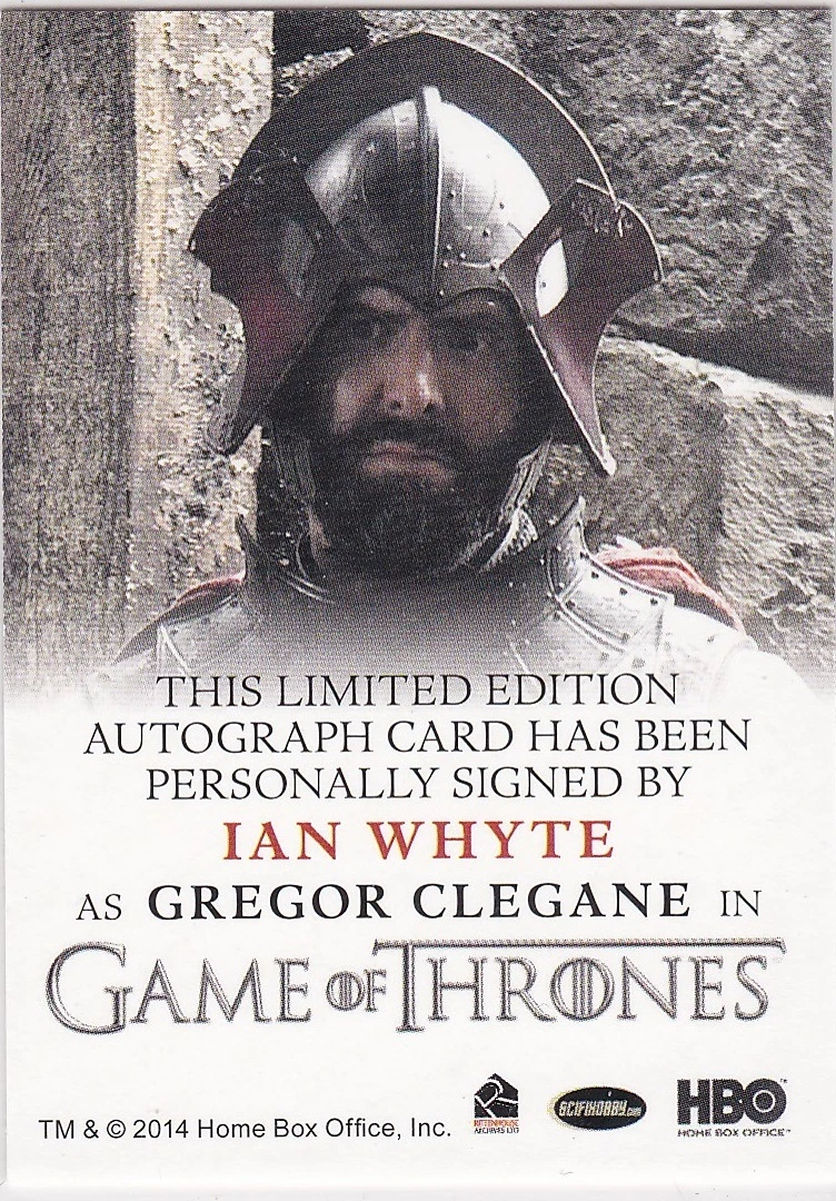Gregor Clegane Season 2