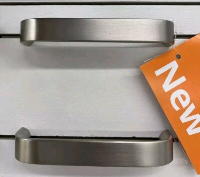 Brand New IKEA KALERUM Handle Stainless Steel Color 2 Pack 138 mm (5 7/ ...