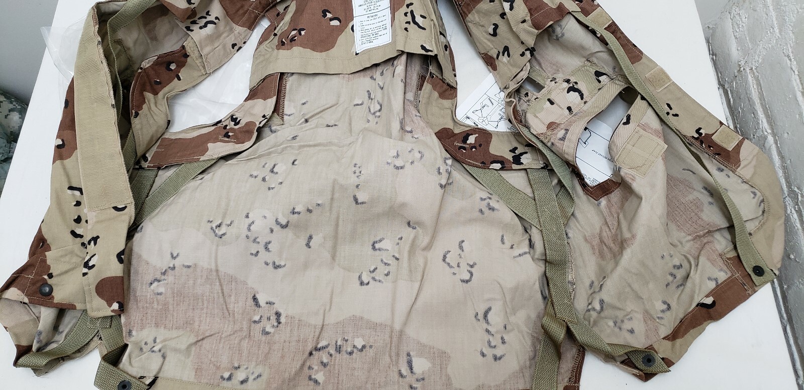 Military Issued Choc Chip Desert PASGT Vest-NEW | eBay