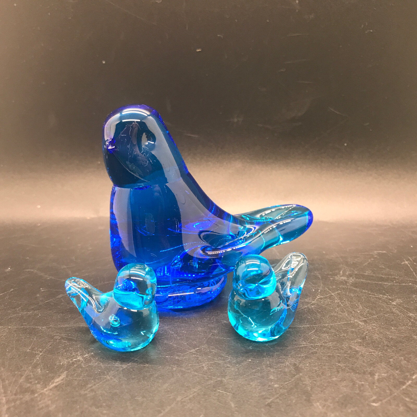 Collection Of 3 Ron Ray Bluebirds Of Happiness Large One Signed. | eBay