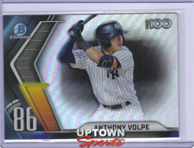 2022 BOWMAN CHROME - ANTHONY VOLPE - "TOP 100" - BTP-86 | eBay