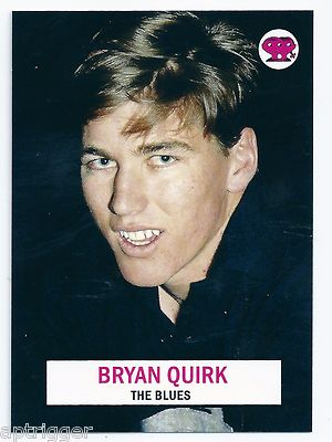 2007 - 1966 Scanlens Archives Portrait Series (P29) Bryan QUIRK Carlton ...