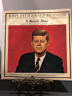 PRESIDENT JOHN FITZGERALD KENNEDY MEMORIAL ALBUM LP | eBay