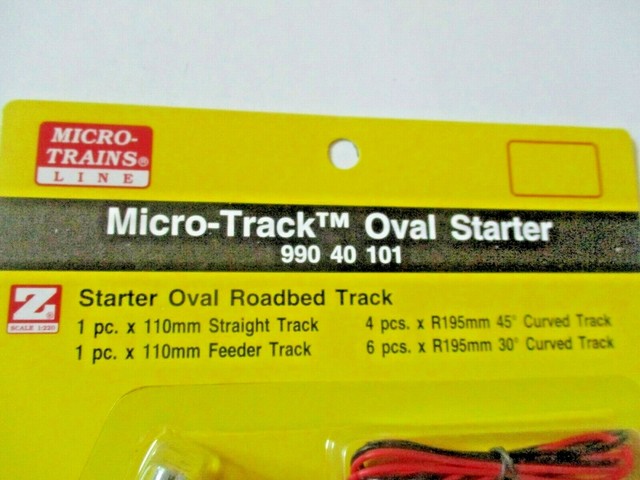 Micro-Trains Z Scale Micro-Track Oval Starter Set 99040101 - for sale ...