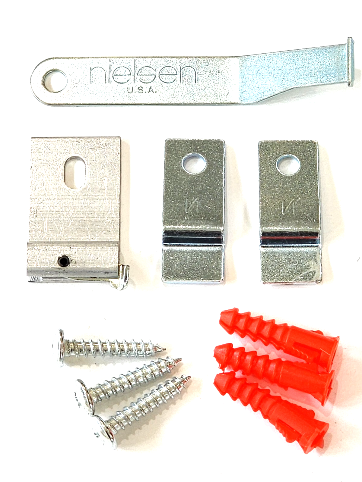 Metal Frame Security Hangers, Spring Lock 10 sets/1 Security Key | eBay