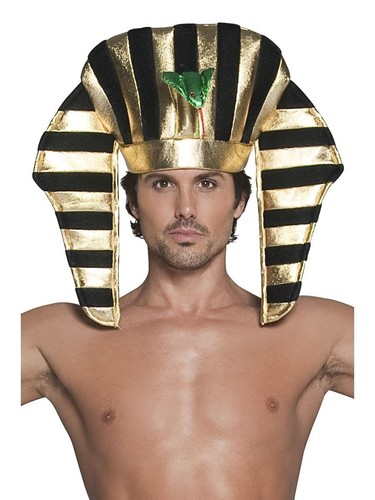 Smiffys Pharaoh Headpiece, Black & Gold 5020570302842| eBay
