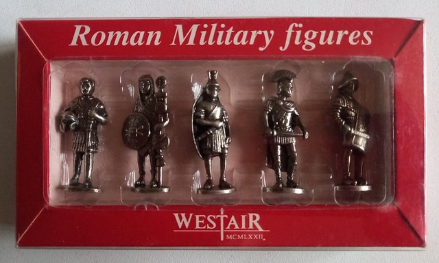 Westair 1972 Boxed Set of Metal Roman Military Figures #r102 for sale ...