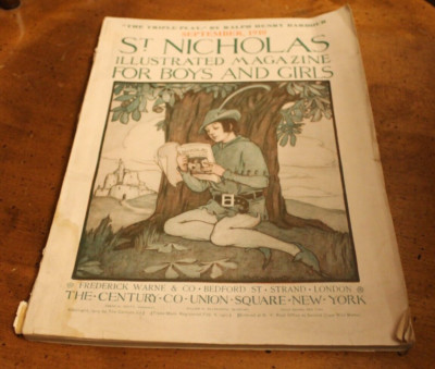 St. Nicholas ~ September 1910 ~ "The Triple Play" Ralph H. Barbour | eBay