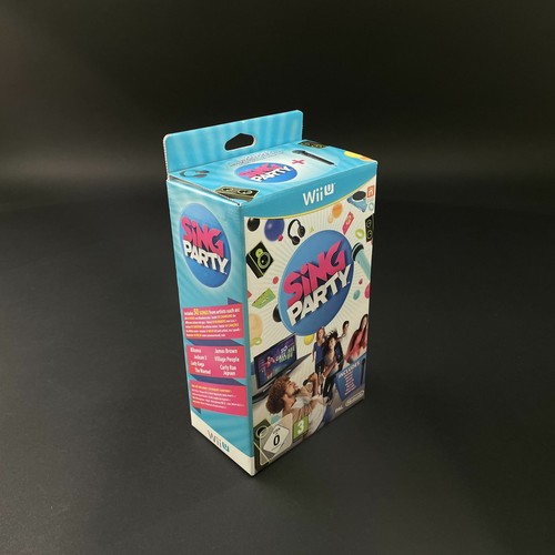 Nintendo Wii U Sing Party + Microphone EUR Quasi neuf CD état neuf | eBay