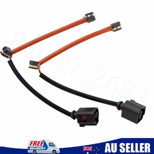 Set of 2* Rear Brake Wear Pad Sensors 7L0907637B For VW Touareg Audi Q7 ...