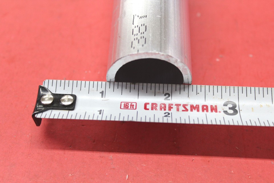 1.315" OD x .133" Wall 6061 T6 ALUMINUM Round Tube 12" long 1 inch Sch ...