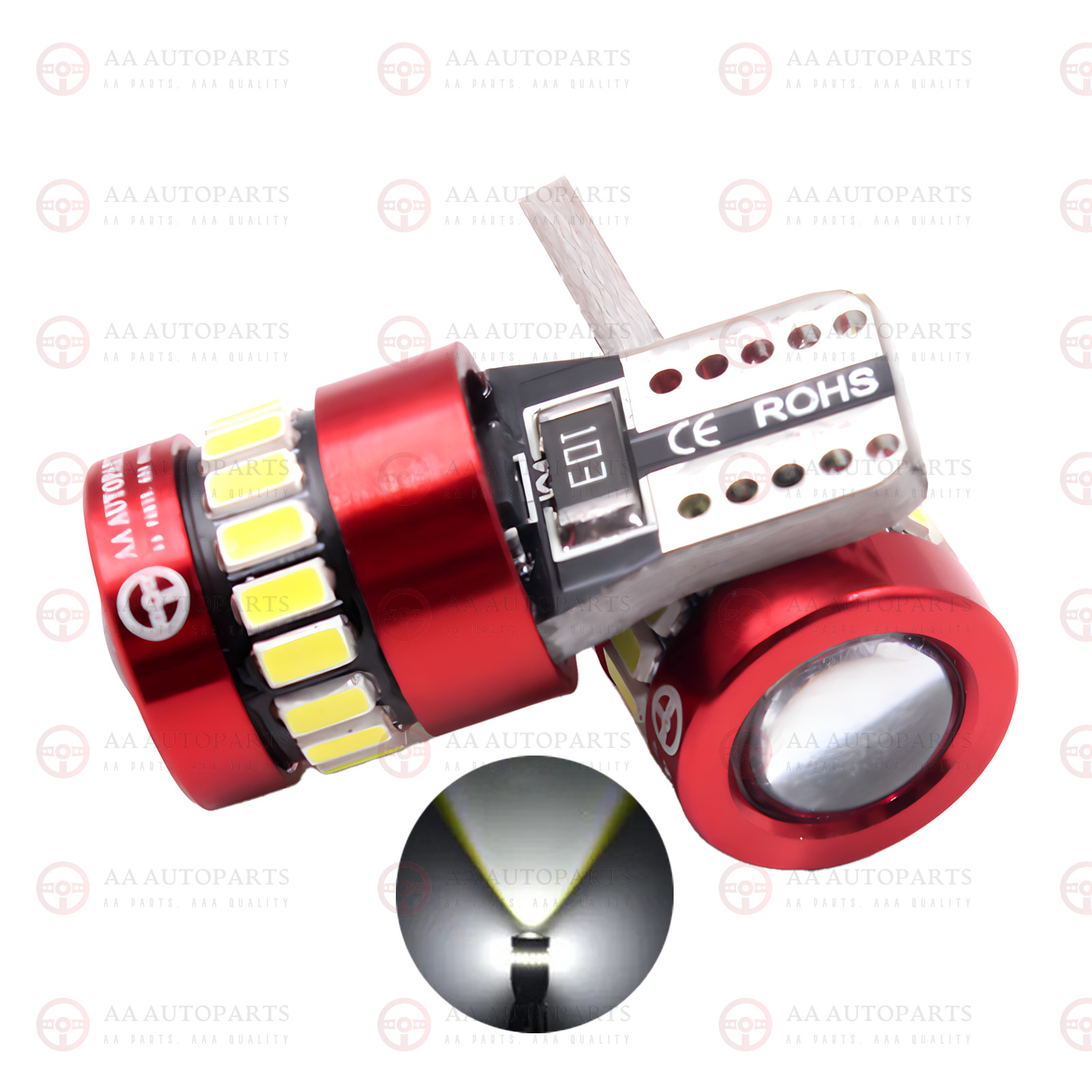 LED Parker Wedge Bulb Globes Pair T10 2PCS Holden Commodore VT VX VU VY ...