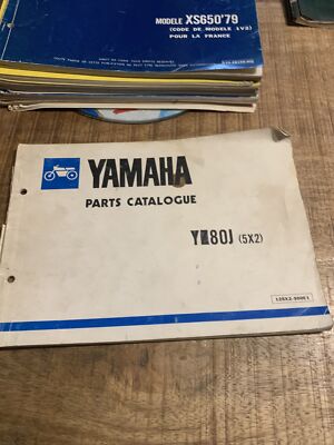 Parts Catalogue List Yamaha Original Yz80j Yz 80 | eBay