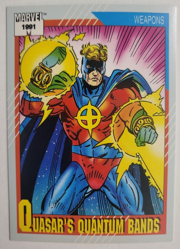 VINTAGE 91 IMPEL MARVEL UNIVERSE QUASAR'S QUANTUM BANDS #135 CARD ...
