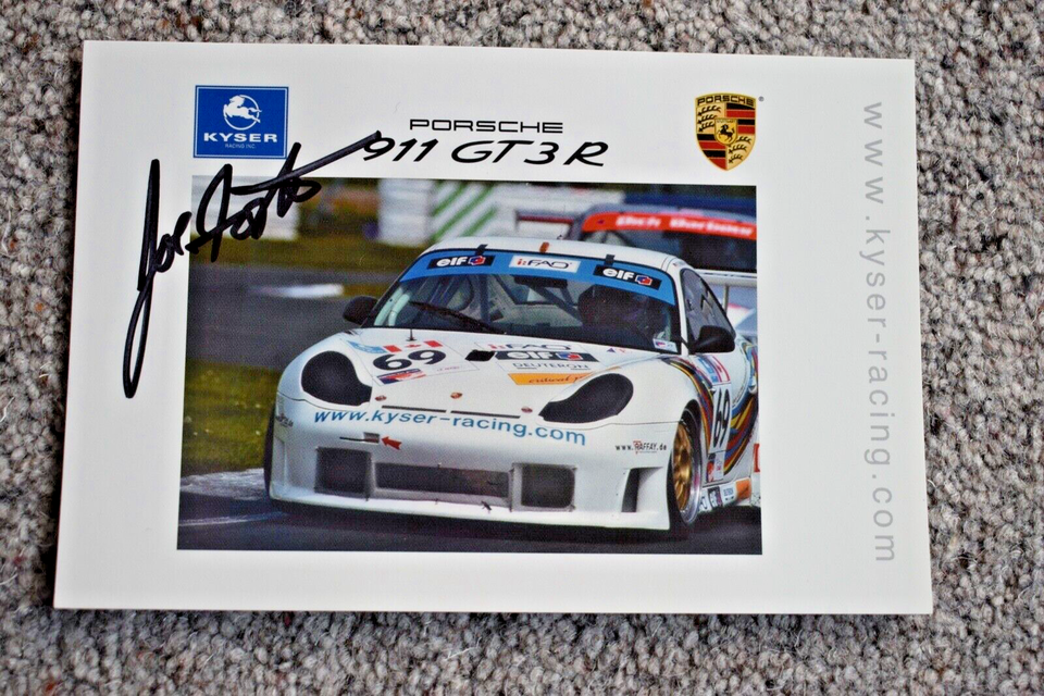 Touring Car ( 2000's ) Hand Signed Porsche Driver Cards x 3 | eBay