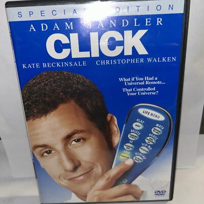 Click (DVD, 2006, Special Edition) Adam Sandler TESTED & WORKS | eBay
