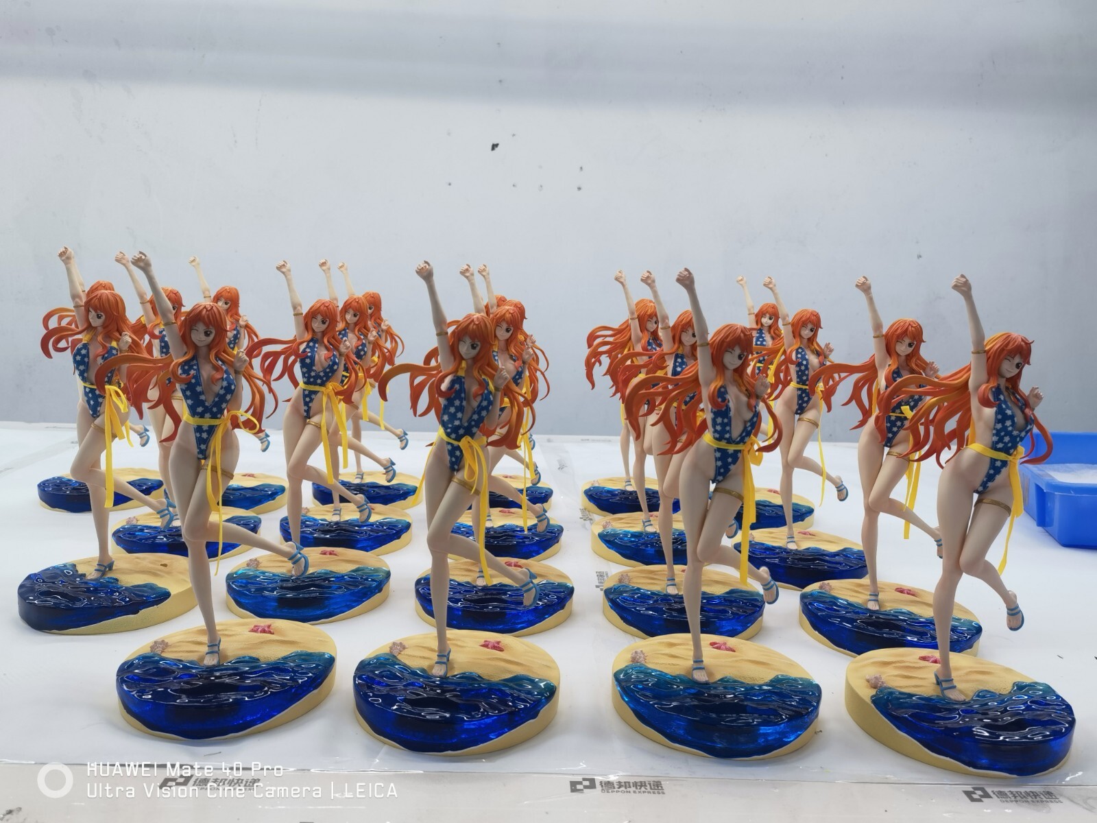 Iron Crane Studio One Piece Nami Resin Swimming Suit Statue Figure 31cm ...