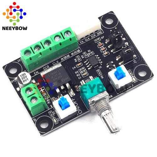 12V 24V Stepper Motor Driver Controller PWM Pulse Signal Generator ...