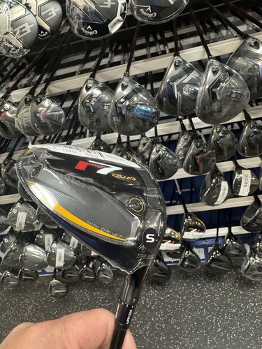 Taylormade R7 Quad Mini Driver 13.5° Stiff Shaft | eBay