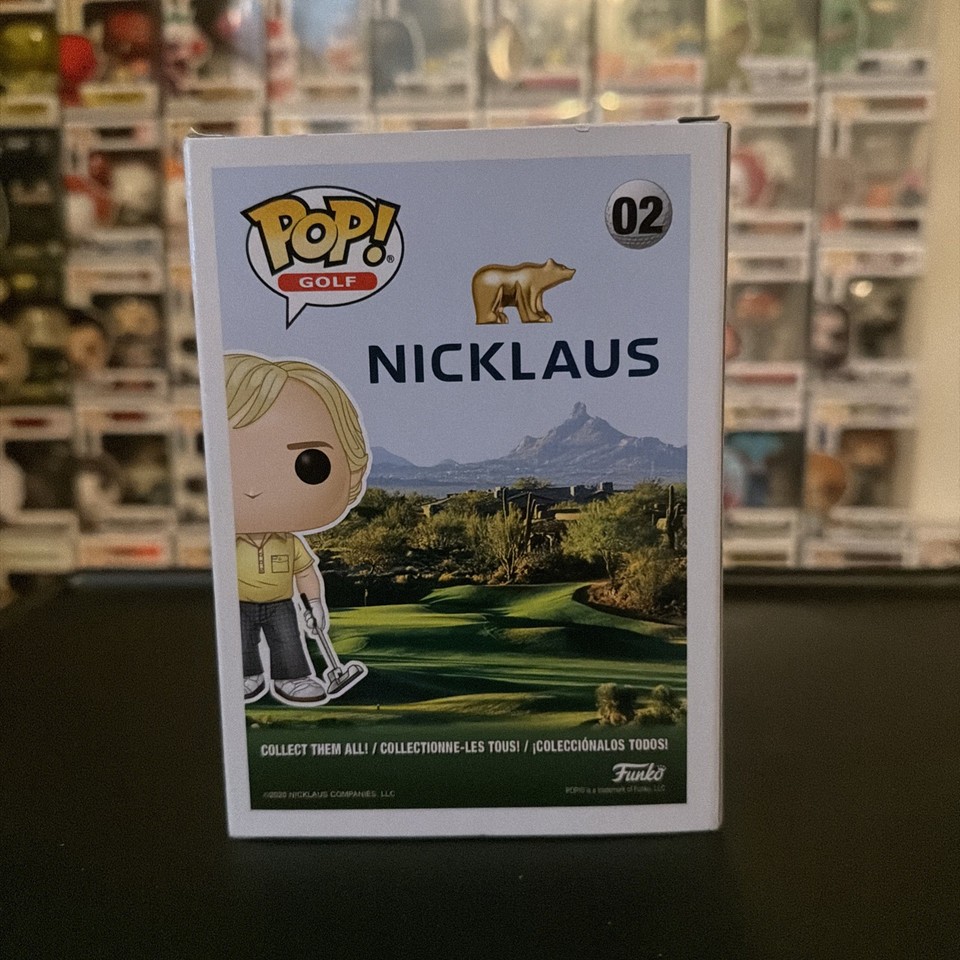 FUNKO POP! Golf Tiger Woods 01 Jack Nicklaus 02 Arnold Palmer 03 Set | eBay