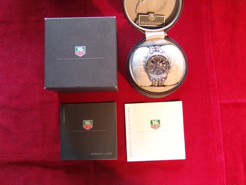 TAG-Heuer Automatic Chronograph, Model Sel, Re. CG 2111-RO, ETA 7500, 25 Jewels | eBay