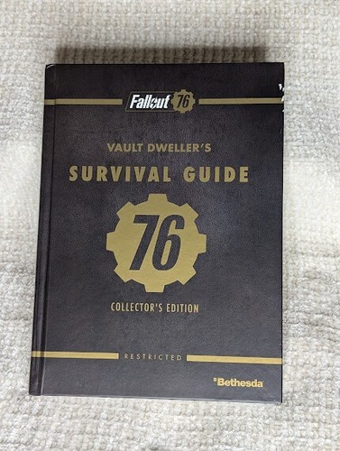 Fallout 76 Vault Dweller’s Survival Guide Collectors Strategy Guide | eBay
