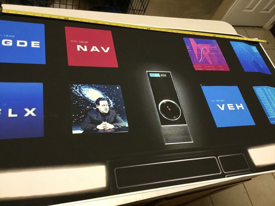 2001 a space odyssey hal-9000 station Star prop Logic memory trek ...