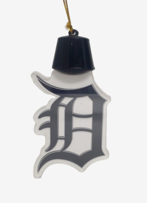 DETROIT TIGERS Radiant Lit Acrylic Team Icon Ornament TEAM SPORTS ...