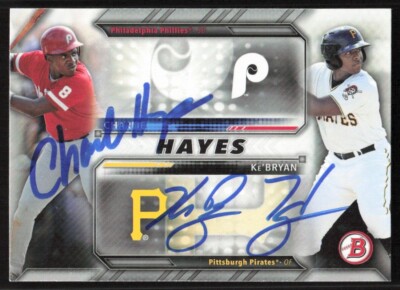 2018 Bowman Family Tree Charlie Hayes/Ke'Bryan Hayes Auto #FT-H COA ...