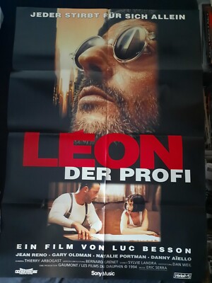 Leon Der Profi Filmplakat A1 Jean Reno Luc Besson | eBay