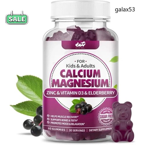 high absorption calcium magnesium supplements gummies | eBay