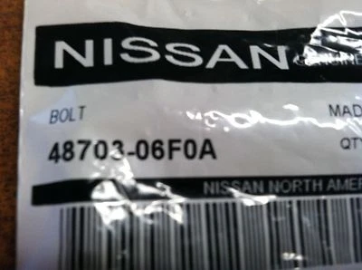 NEW OEM NISSAN IGNITION LOCK SECURITY BREAK | Grelly USA