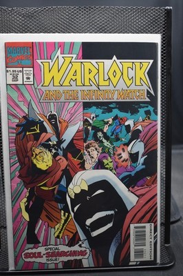Warlock and the Infinity Watch #32 Marvel 1994 Thanos Gamora Moondragon ...