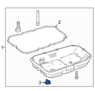NEU MERCEDES-BENZ E W213 GETRIEBEWANNE ABFLUSSSTOPP A7252711801 17-20 ...