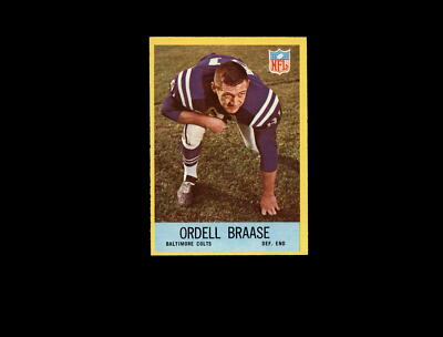 1967 Philadelphia 16 Ordell Braase RC EX-MT #D1,206169 | eBay