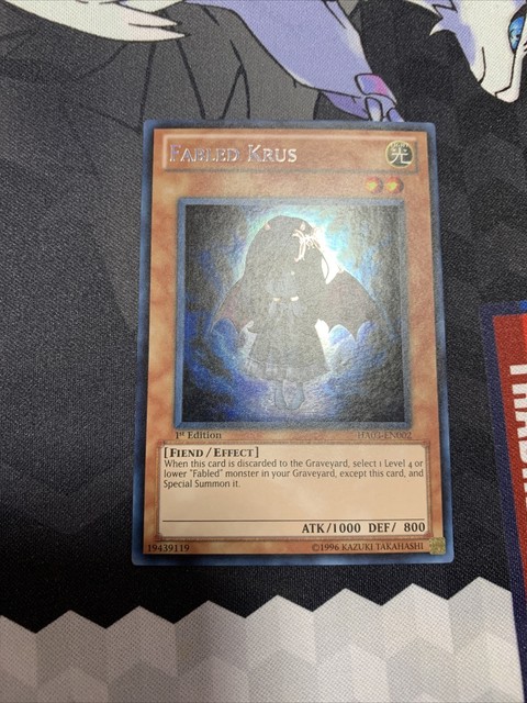 Yu-Gi-Oh! TCG Fabled Krus Hidden Arsenal 4 HA03-EN002 1st Edition ...