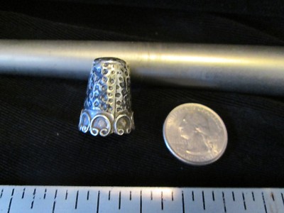 Thimbles - Sterling Silver Thimble Hallmarks