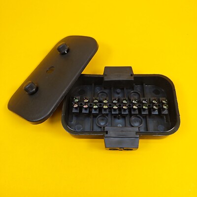 10 Way Junction Box Electrical Wiring Block Towing for Trailer Caravan ...
