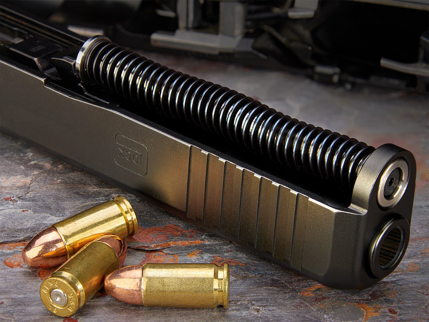 NDZ Glock Gen 1-3 19 23 32 38 Stainless Steel Recoil Guide Rod 13Lb ...