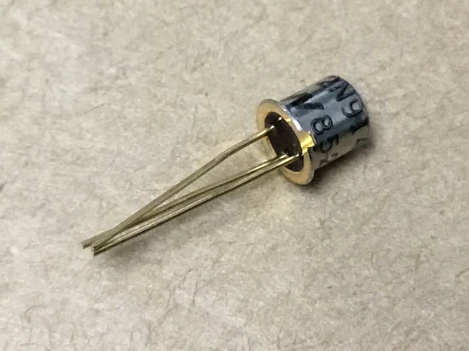 (8 PC) WW 2N914 Bipolar Junction Transistor NPN Type TO-206AA OLD GOLD ...