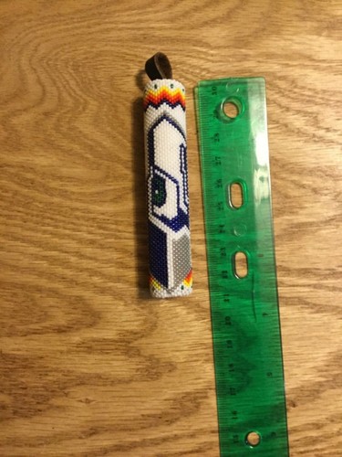 Handbeaded Seattle Seahawks Key Ring | eBay