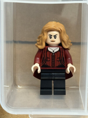 LEGO Minifigure - The Scarlet Witch (Wanda Maximoff) - No sh897 - QTY 1 ...