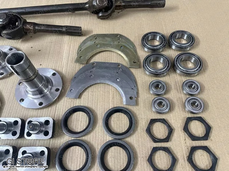 Front Axle Shaft Assy Set/Kit Fit W.Jeep CJ2A,3B,CJ5/MB/GPW/M38/M38-A1 ...