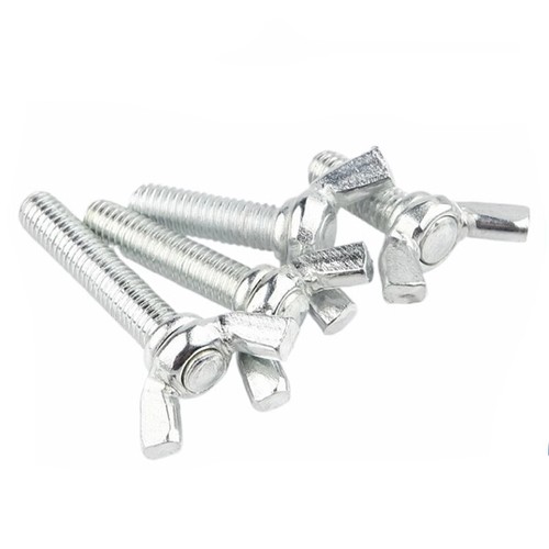 Wing Nut Bolt Butterfly Screw Wingbolt Zinc Plated Steel M4 M5 M6 M8 ...
