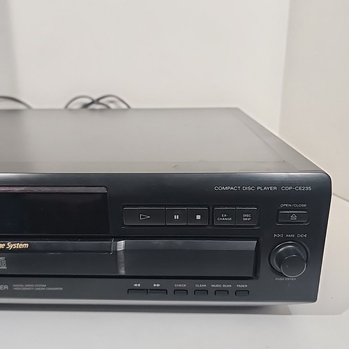 Sony CDP-CE235 - 5 CD Disc Changer Player - Tested Works - No Remote | eBay
