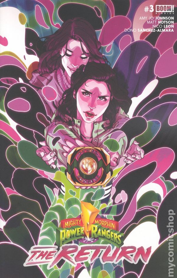 Mighty Morphin Power Rangers The Return #3A Montes NM 2024 Stock Image ...