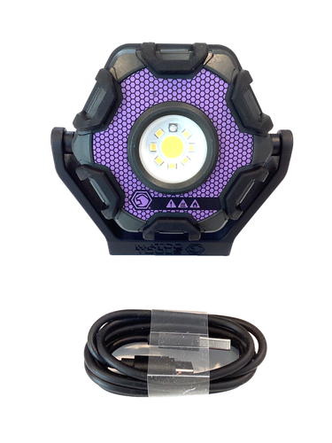 Matco Tools MWLMFLP2 1000 Lumen RARE PURPLE Cordless Snap Pivot Flood ...